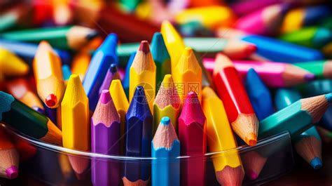 多种颜色的绘画画笔高清图片下载 正版图片600372947 摄图网