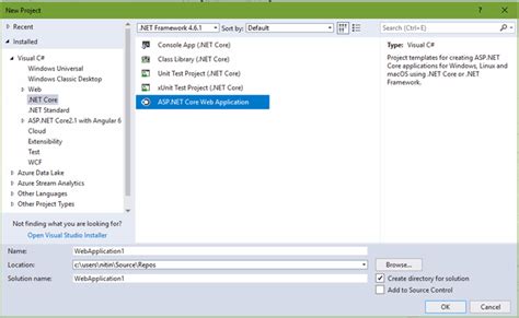 How To Set Up Environment For Angular 6 With Net Core 21 And Visual