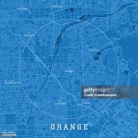 Orange California Map