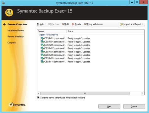Backup Exec 15 Hotfixes October 2016 Icewolf Blog