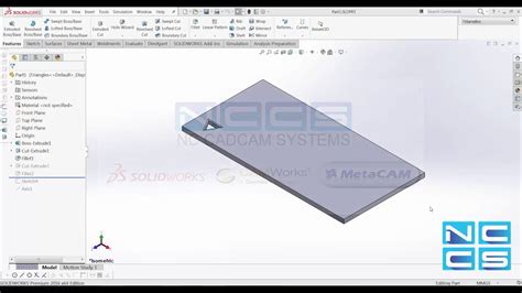 Solidworks Linear Pattern And Circular Pattern Youtube