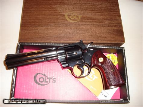 Colt Python 6in Blue LNIB Colt Python 6in Blue LNIB