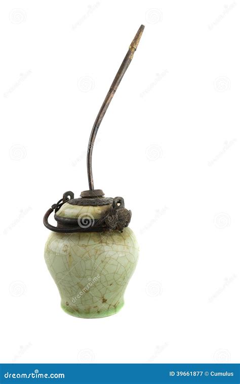 Antique Chinese Opium Pipe Stock Image Image Of Opium Drug 39661877