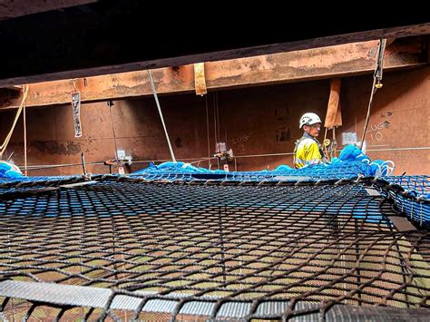 Tension Netting Access And Fall Protection System