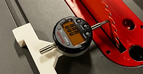 milwaukee table saw fts210 miter slot gauge adaptor by sichlau