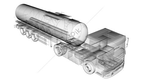 투명한 고립된 유조선 트럭 사진 무료 다운로드 Lovepik