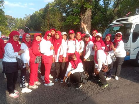 Persiapan Senam Scaba Jember