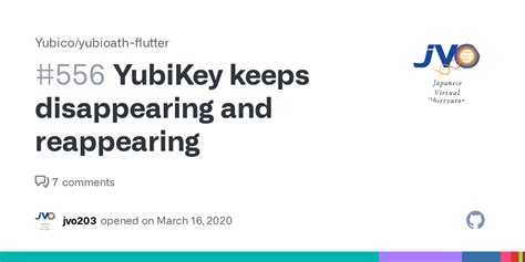 Yubikey Keeps Disappearing And Reappearing · Issue 556 · Yubico