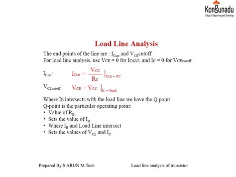 Load Line Analysis Pptx