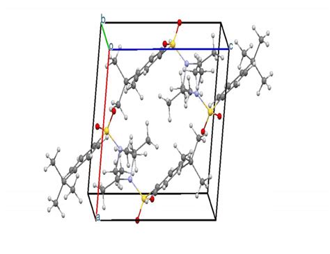 Molecular Packing Along B Axis Download Scientific Diagram