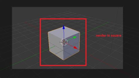 Rendering How To Render In Square Proportion Blender Stack Exchange