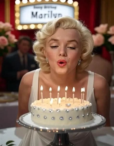 Celebrating Birthday Of Marilyn Monroe The Legendary Actress Happy