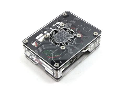 c4labs zebra virtue case with fan for raspberry pi 4b 3b 3 etsy