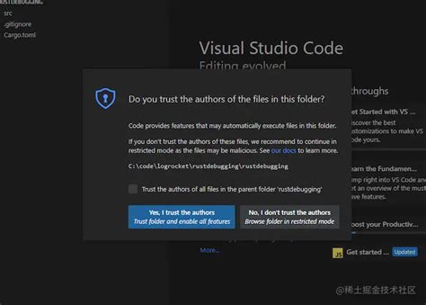 在VSCode中实现Rust编程调试指南在 VS Code 中调试 Rust终极指南 Rust因其易用性安全性和高性 掘金