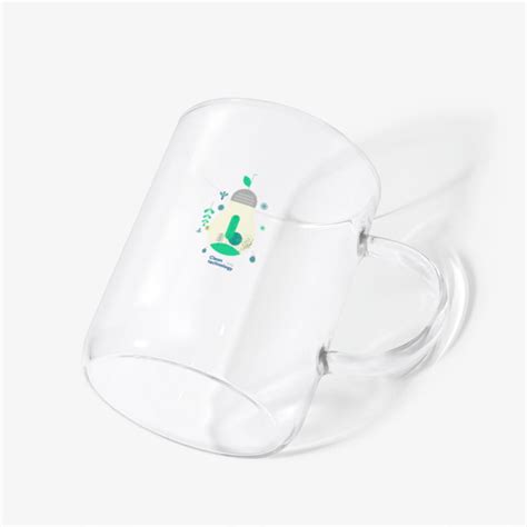 내열유리 머그컵 L 제작 마플