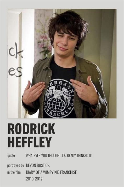 Rodrick Heffley Peliculas Para Jovenes Películas Que Ver Blog De
