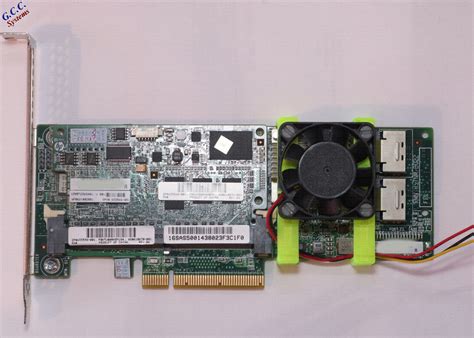 HP P SATA RAID SAS Card Cooler Mm Cooling Fan Mount Bracket Clip Screws EBay UK