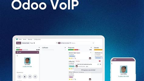 odoo v18 enhancing crm with voip integration