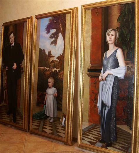 Портрет по фотографии на заказ от художника Виктора Дерюгина Тропининская школа