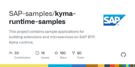 GitHub SAP Samples Kyma Runtime Samples This Project Contains Sample Applications For