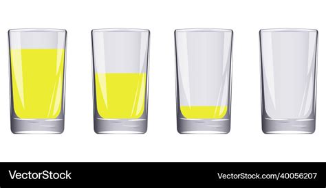 Empty And Full Glass