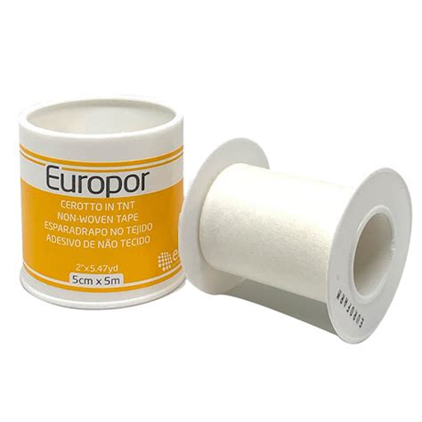 Europor Leukopore 5cm X 5mts X Unidad Eurofarm Farmadon La