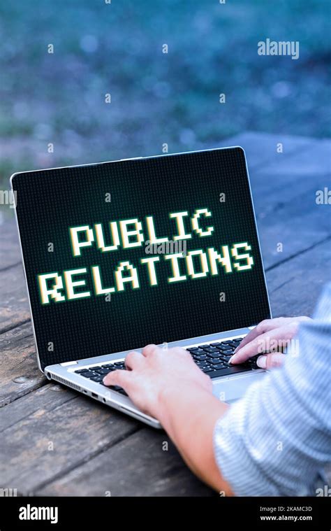 Handwriting Text Public Relations Internet Concept Responsible For Writing Serverside Web