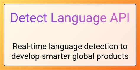 Detect Language Api Api Details