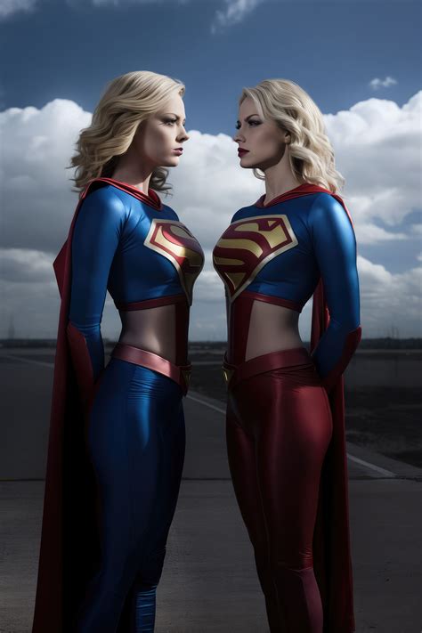 Ai Supergirl Duo By Bradbarry2 On Deviantart