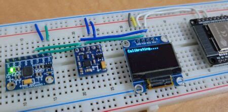 Measure Pitch Roll Yaw With MPU6050 HMC5883L ESP32