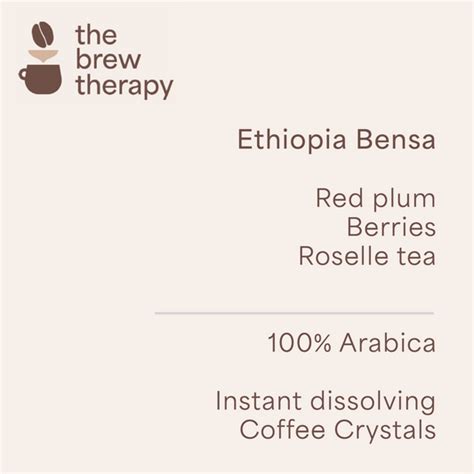 Specialty Coffee Crystals The Brew Therapy