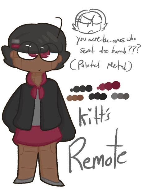 Remote Bfb Humanized By Kittkattea On Deviantart
