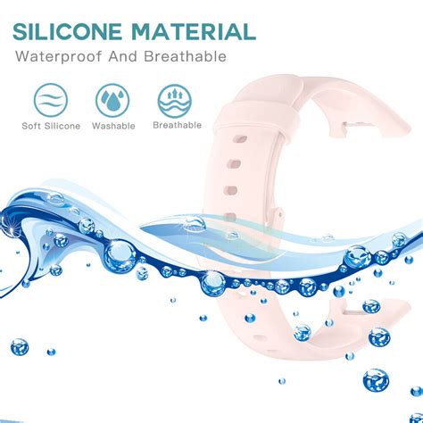 Silicone Strap Adjustable Breathable Sports Strap For Xiaomi Mi Band Pro Pink Ebay