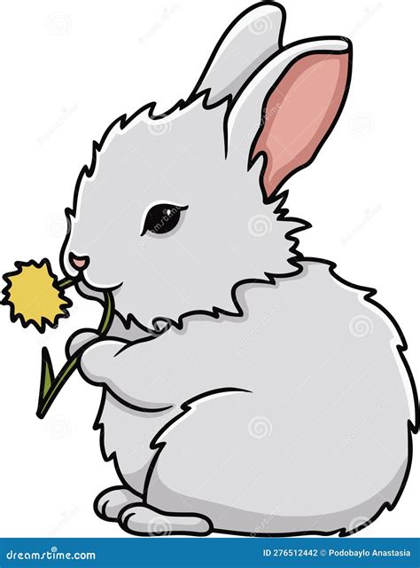 Cute Bunny Vector Stock Vector Illustration Of File 276512442