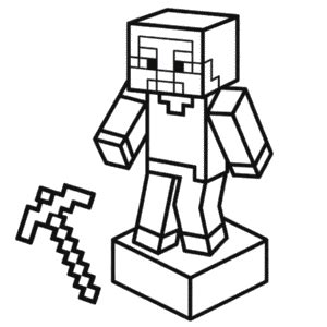 Dibujo Fácil De Minecraft En 3d Dibujo Facil