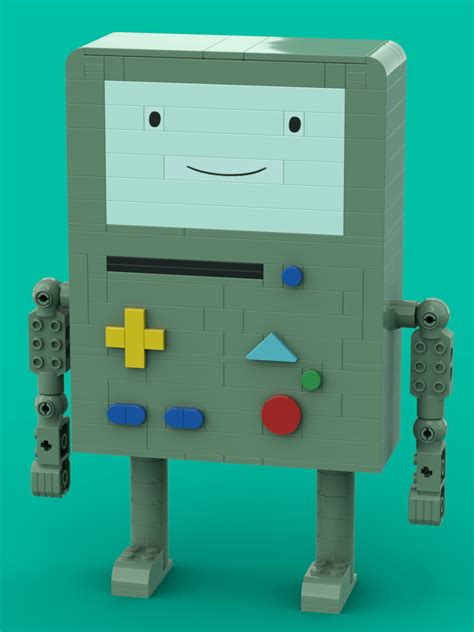Digital Bmo Built In The Style Of The Build A Bob Set 3826 Rlego