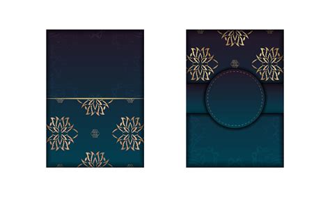 고급스러운 골드 패턴의 그라데이션 블루 컬러의 템플릿 축하 플라이어 0명에 대한 스톡 벡터 아트 및 기타 이미지 0명 그라데이션 기하 도형 Istock