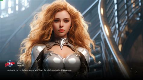 Sci Fi Themed Women Loading Screens V10