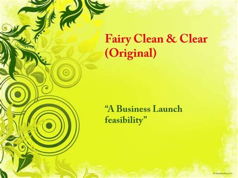 Fairy Clean & Clear Final | PPT