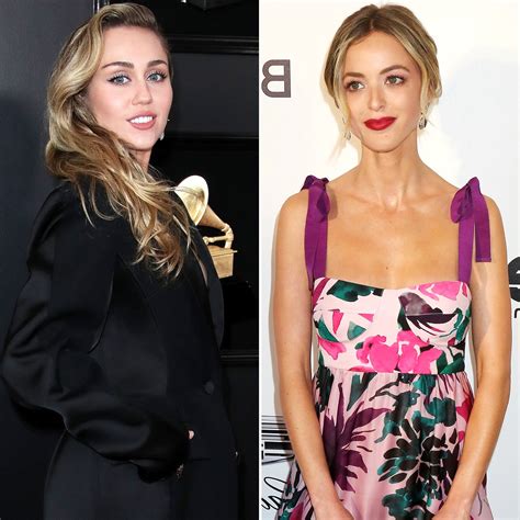 Miley Cyrus And Kaitlynn Carter Timeline Of Their Relationship Us Weekly