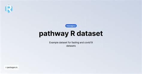 Pathway Dataset R Packages