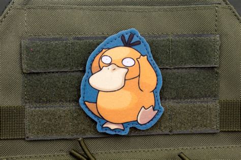 Psyduck Pokemon Velcro Anime Patch Etsy