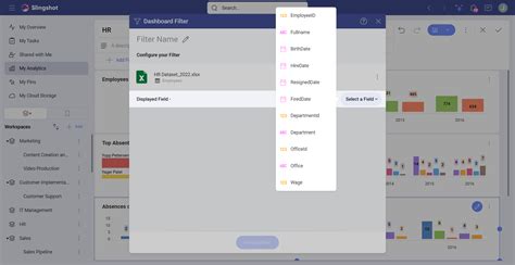 How To Use Dashboard Filters Properties