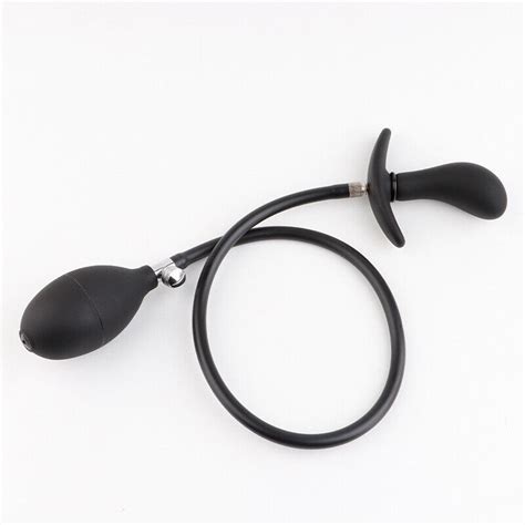 Inflatable Penis Pump Ball Stretcher Plug Sounding Dilator Extenter