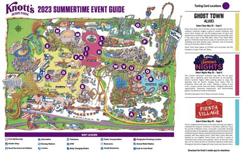 Knotts Berry Farm Map And Brochure 2025 1943