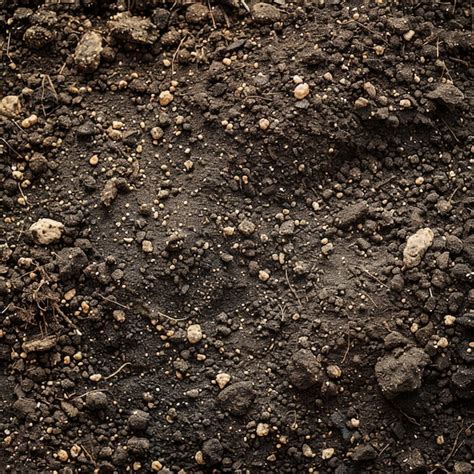 Organic Matter Decomposition Enhancing Soil Fertility Premium Ai Generated Image