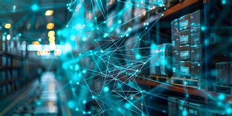 Premium Photo Illustration Of A Global Supply Chain Management System Powered By Neural