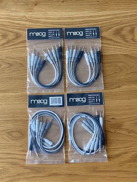 Moog Semi Modular Patch Cables Cm Pack Reverb UK