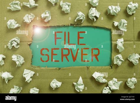 Conceptual Caption File Server Internet Concept Device Which Controls