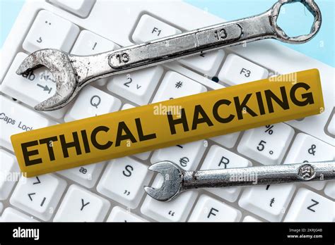 Conceptual Caption Ethical Hacking Business Approach Act Of Locating